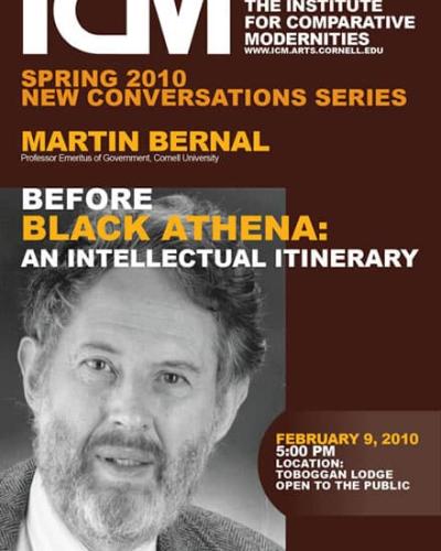 MARTIN BERNAL - "Before Black Athena: An Intellectual Itinerary ...
